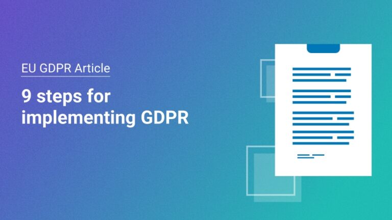 Where to start with the EU GDPR? | Free materials on Advisera