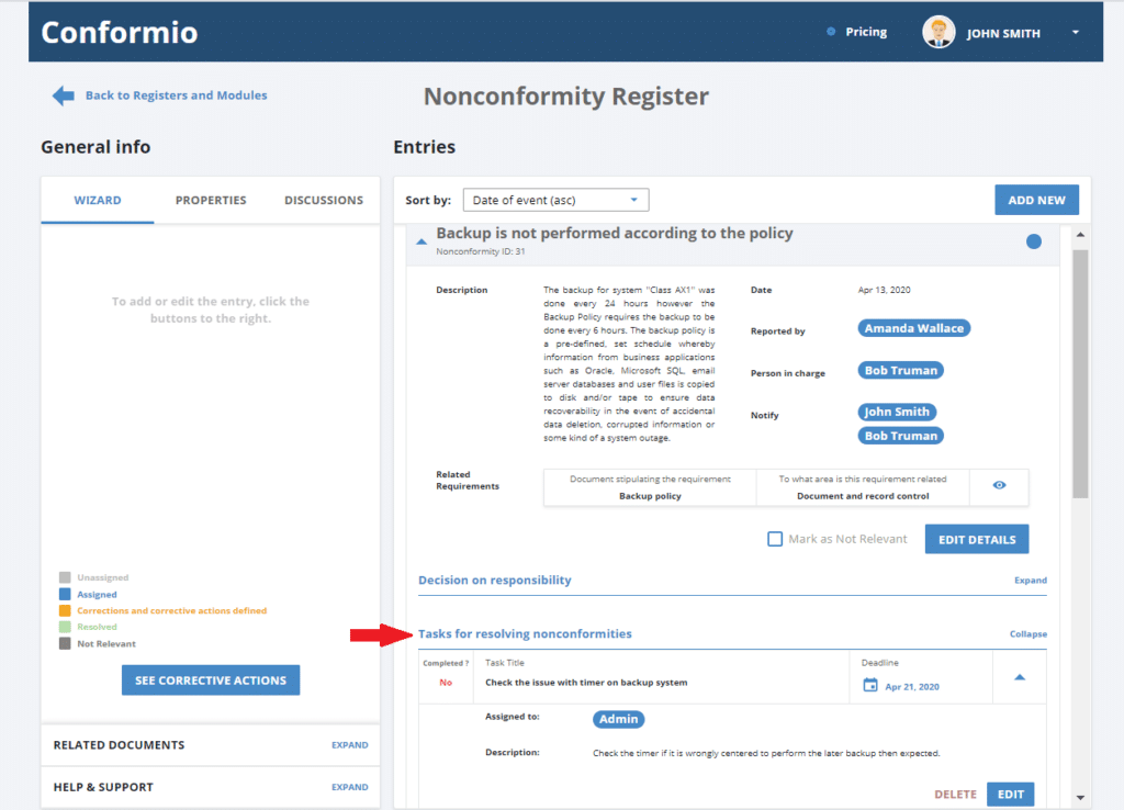 Case study: Use an online compliance software to solve ISO 27001 ...