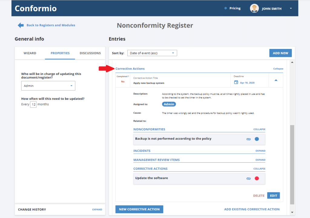 Case study: Use an online compliance software to solve ISO 27001 ...