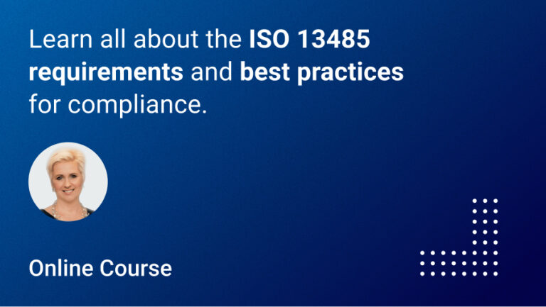 Free ISO 13485 Foundations Online Course | Advisera Training