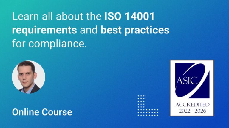 Free ISO 14001 Foundations Online Course | Advisera Training