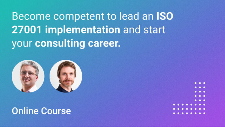 Free ISO 27001 Lead Implementer Training Course & Certification | Advisera