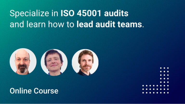 Free ISO 45001 Lead Auditor Training Online | Advisera