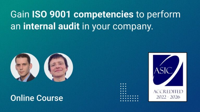 Free ISO 9001 Internal Auditor Online Course | Advisera Training