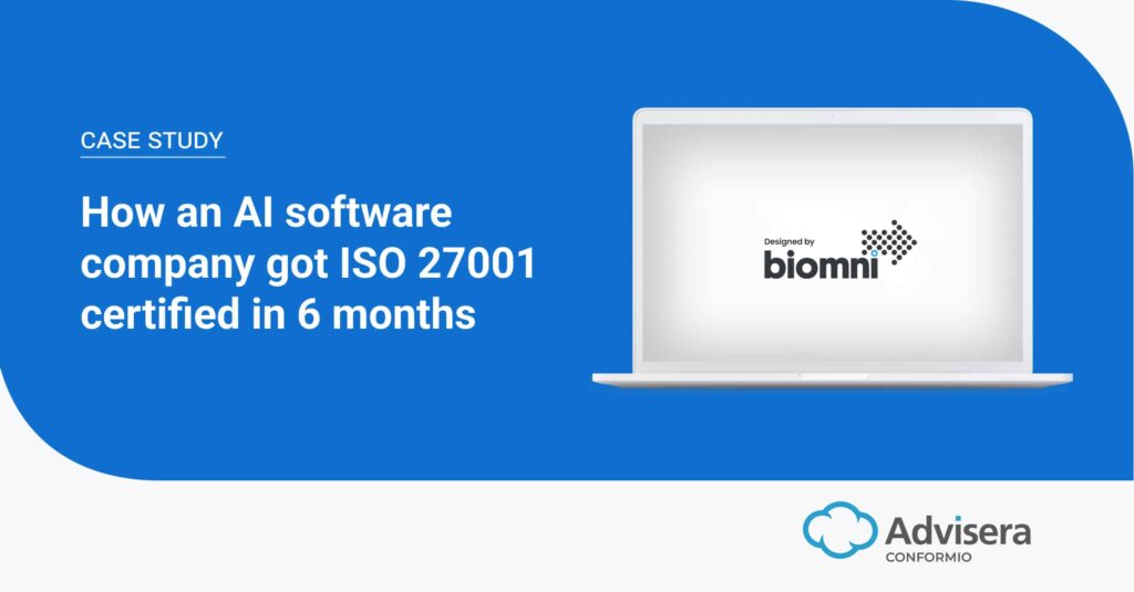 Conformio Success Story – Biomni gets certified in six months