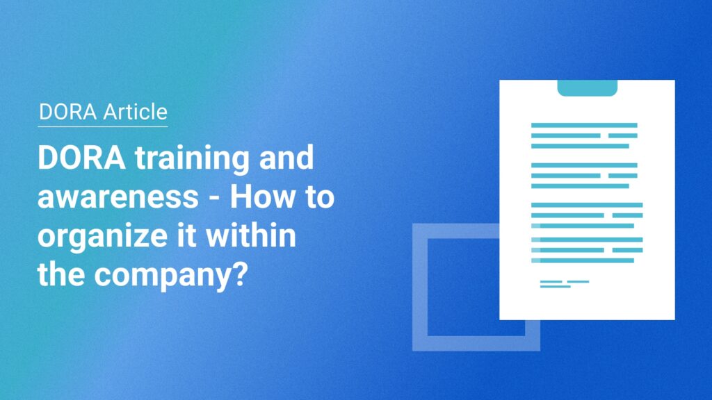 Where to start with DORA? | Free materials on Advisera