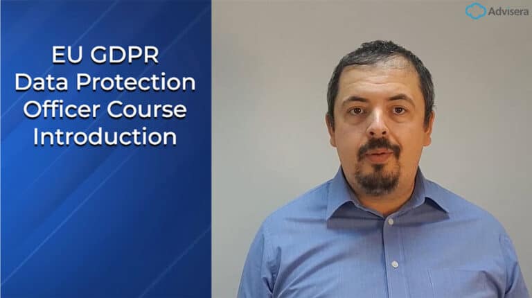 Data Protection Officer Course: GDPR DPO Training Online | Advisera