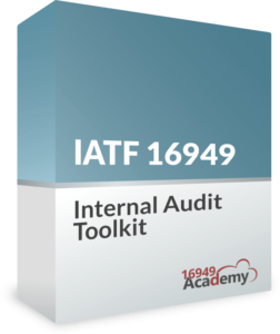 Internal Audit Program [IATF 16949 document]