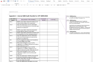 IATF 16949:2016 Internal Audit Toolkit
