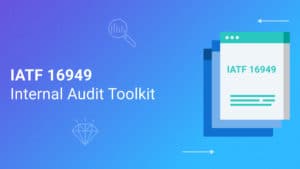 Internal QMS Audit Checklist [IATF 16949 document]