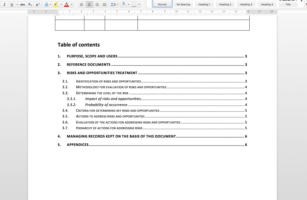 ISO 9001:2015 Risk Management Toolkit
