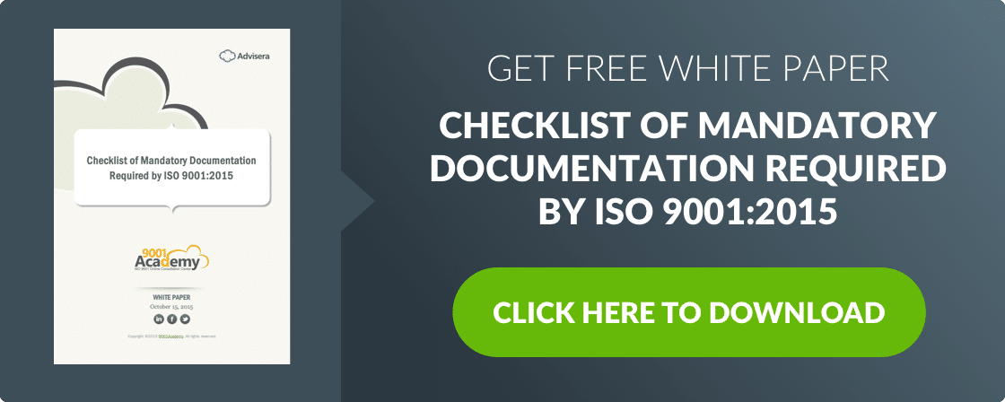 ISO 9001 QMS documentation – How to structure it