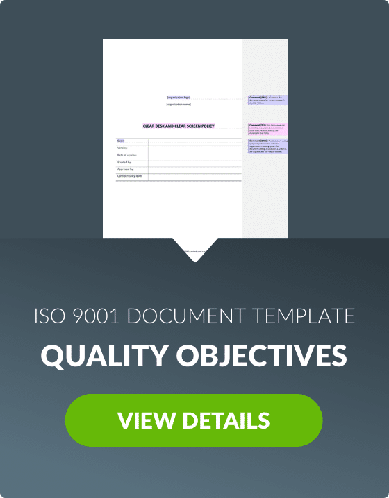 ISO 9001 Quality Objectives: What they are and how to write them?