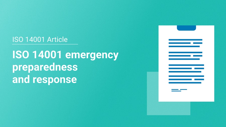 ISO 14001: What is emergency preparedness and response?