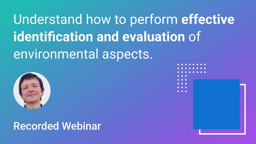 ISO 14001: Identification and evaluation of environmental aspects [free ...