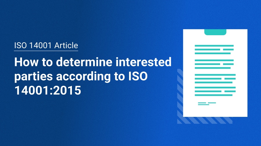 ISO 14001:2015 interested parties: How to define them in the EMS