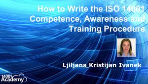 Competence, Training and Awareness Procedure [ISO 14001 template]