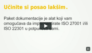 ISO 27001 Paket dokumentacije