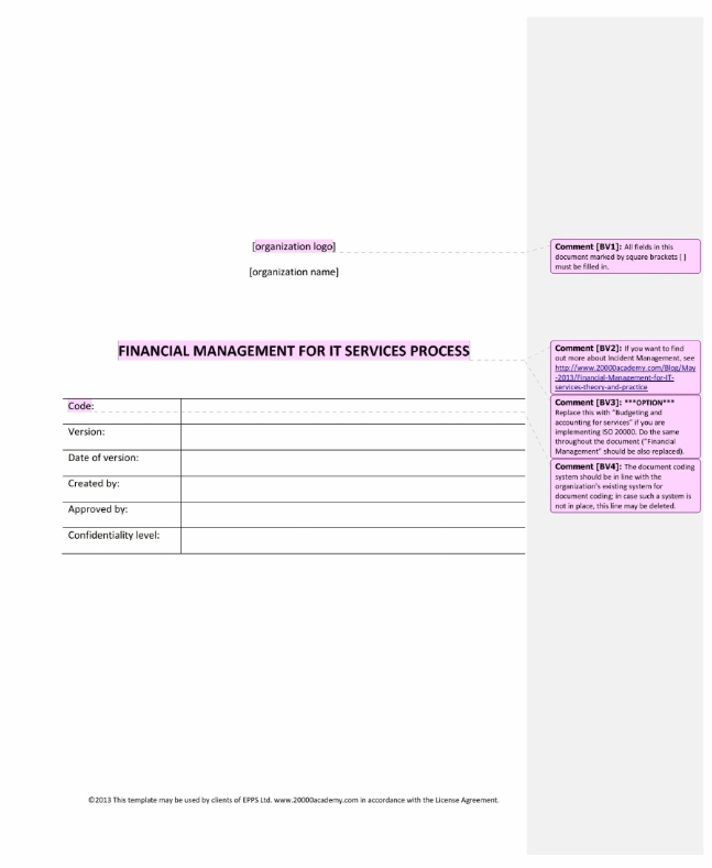 ITIL Financial Management for IT services – theory and practice