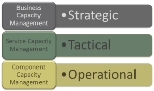 ITIL Capacity Management – three sub-processes